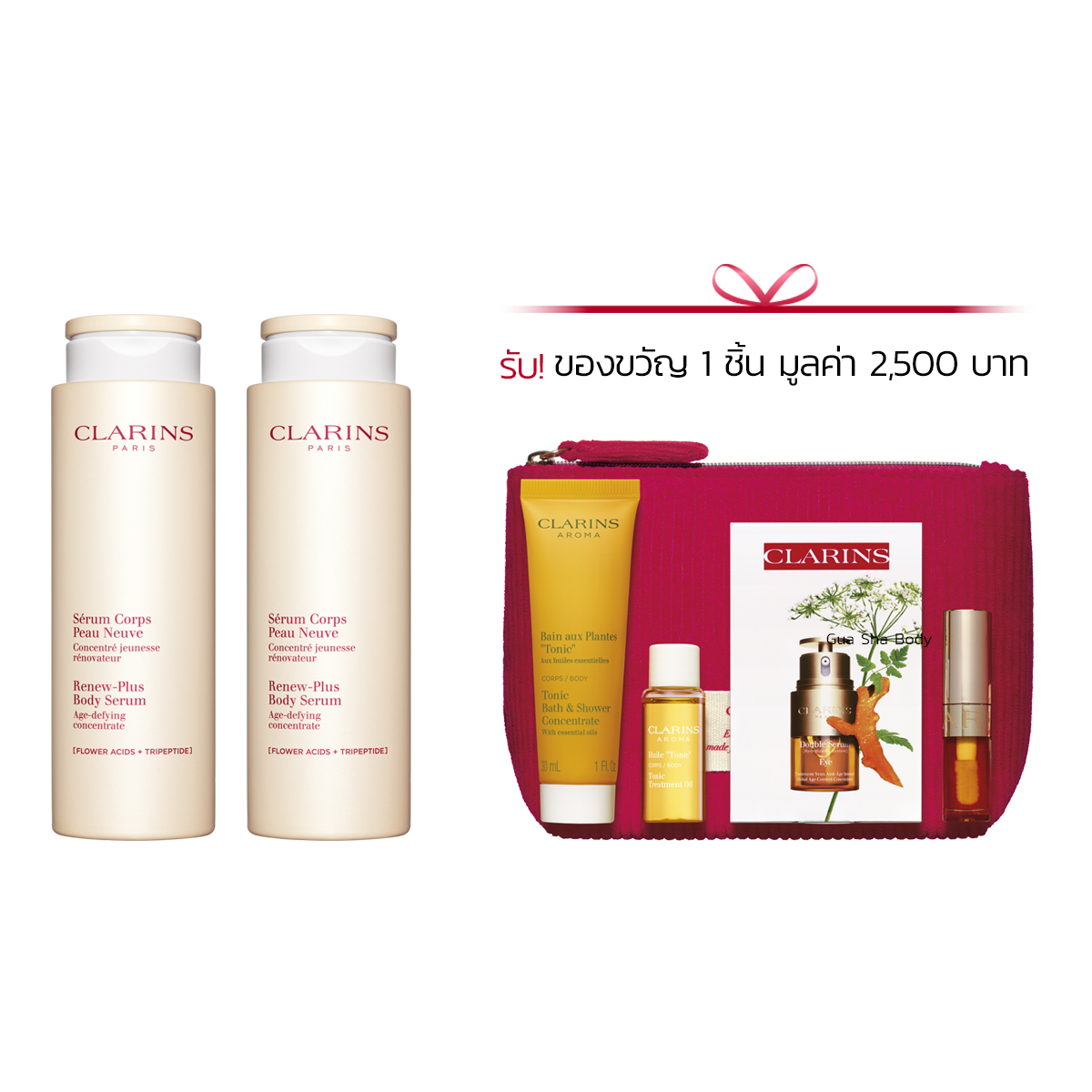 Renew-Plus Body Serum Duo Set | คลาแรงส์®